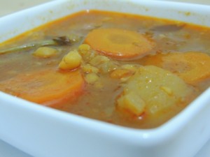 Dalcha Curry - Cook & Bake Diary