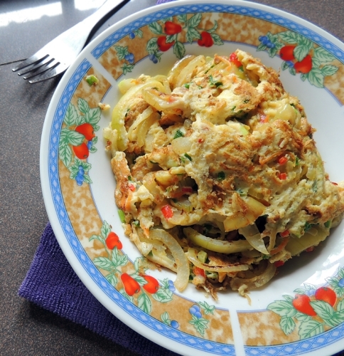 How to make Chinese Omelette - Cook & Bake Diary